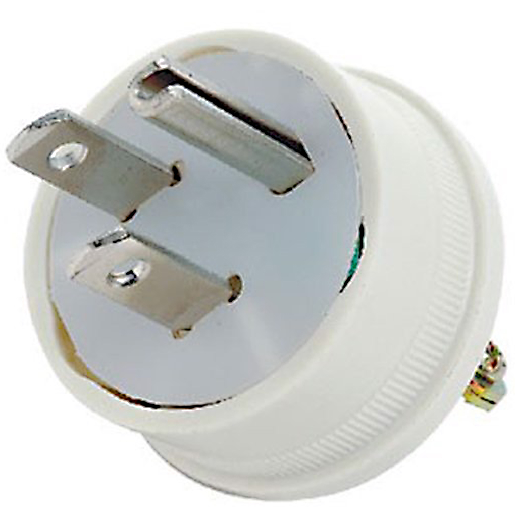 Phích Cắm 3 Chấu Panasonic Màu Trắng 15A-125V | Mecsu.vn