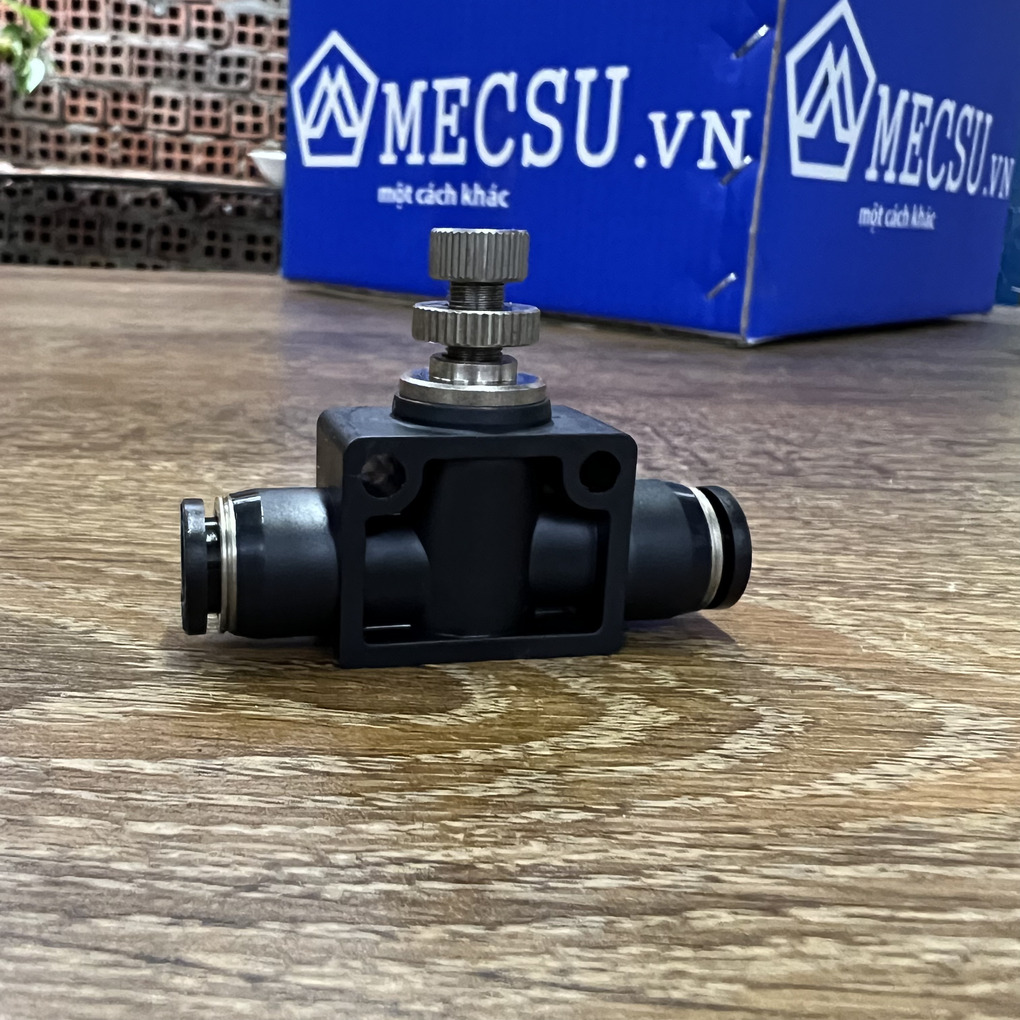 Van Tiết Lưu OD8 mm Đen Airtac PSA8D | Mecsu.vn