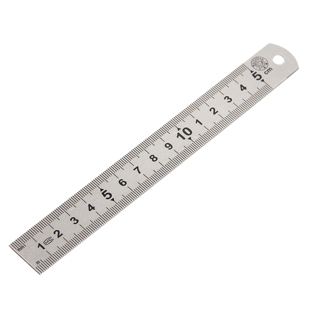 Thước Lá Inox - 1m Shinwa 14044 S101F | Mecsu.vn