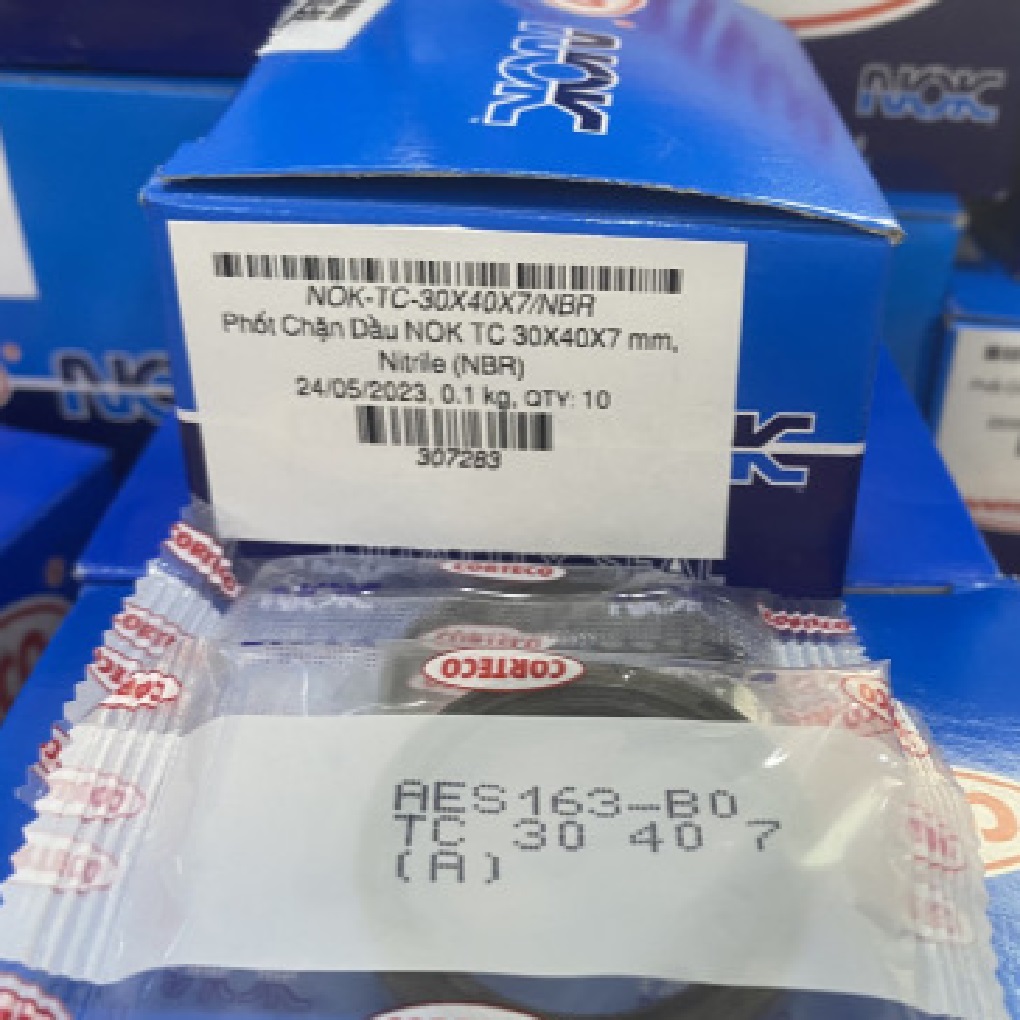 Phớt Chắn Dầu NOK TC 30x40x7 mm, Nitrile (NBR) | Mecsu.vn