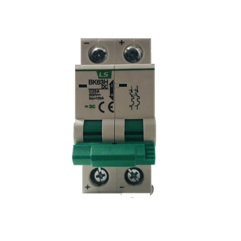 MCB DC 2P 10A 10KA 500VDC LS BK63H-DC | Mecsu.vn