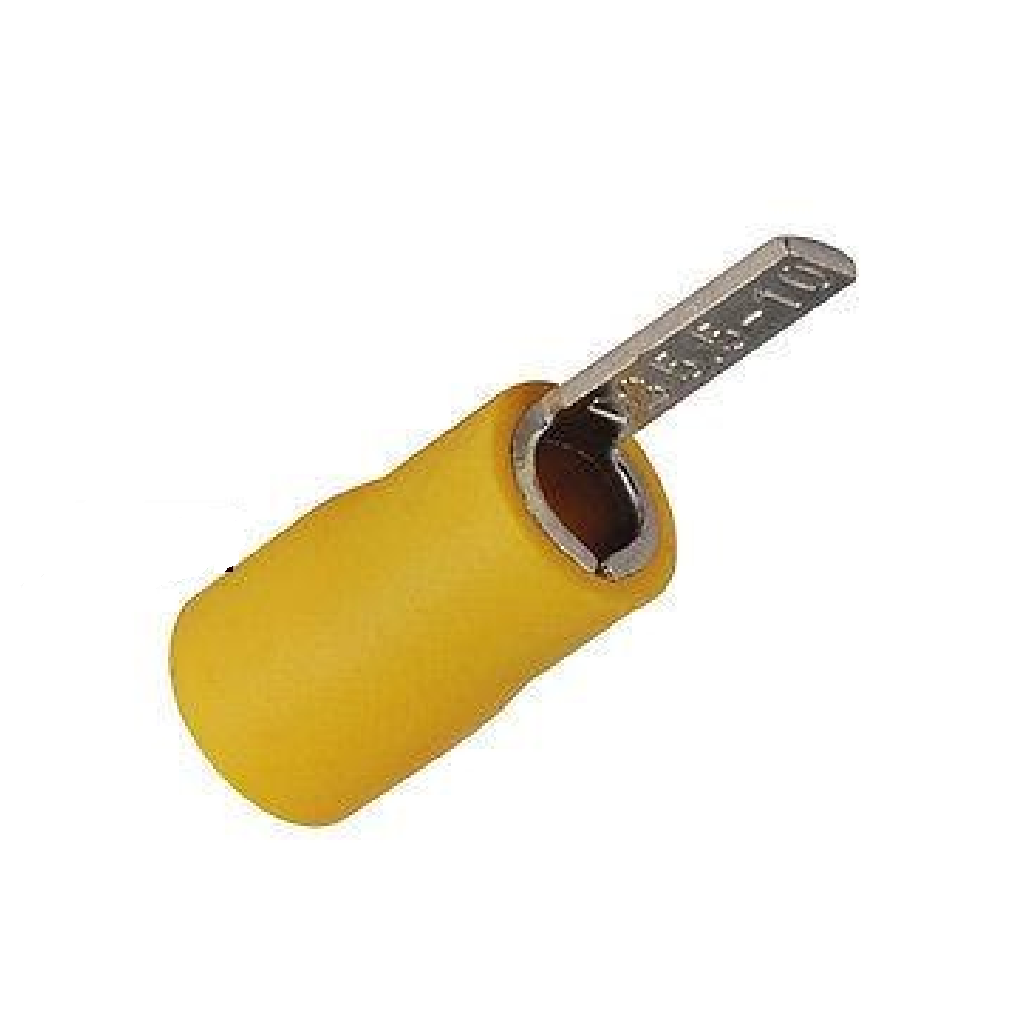 Đầu Cosse Pin Dẹp Cách Điện 4-6 mm2 KST DBV5-18 Màu Vàng | Mecsu.vn