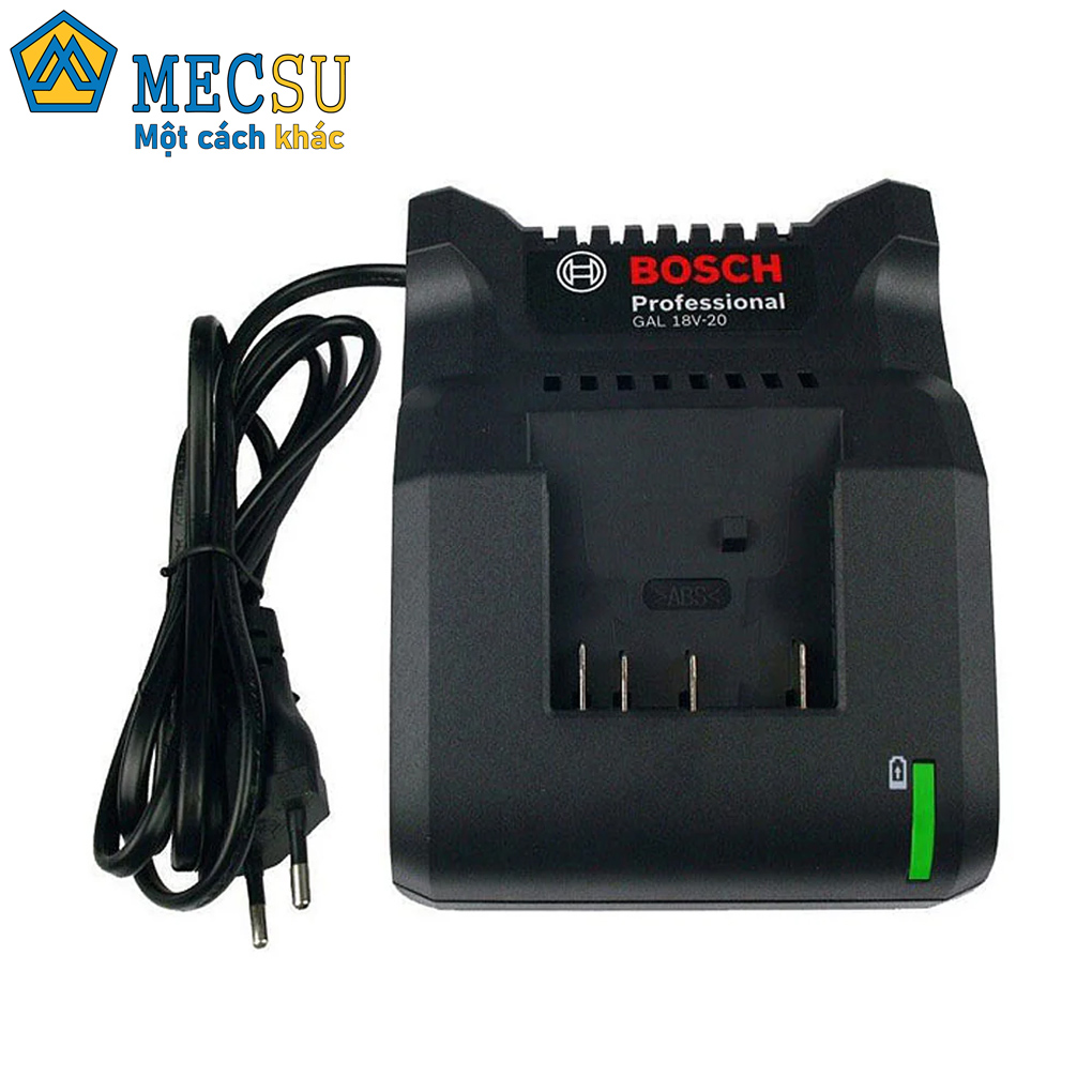 Sạc pin GAL 18V-20 (14.4V, 18V) Bosch 1600A021KT | Mecsu.vn