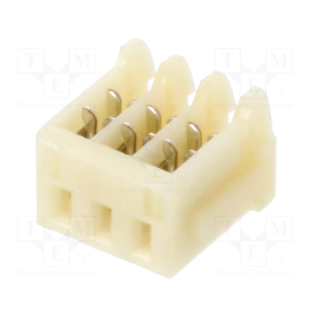 Plug; wire-board; female; DF50; 1mm; PIN: 30; w/o contacts; straight ...