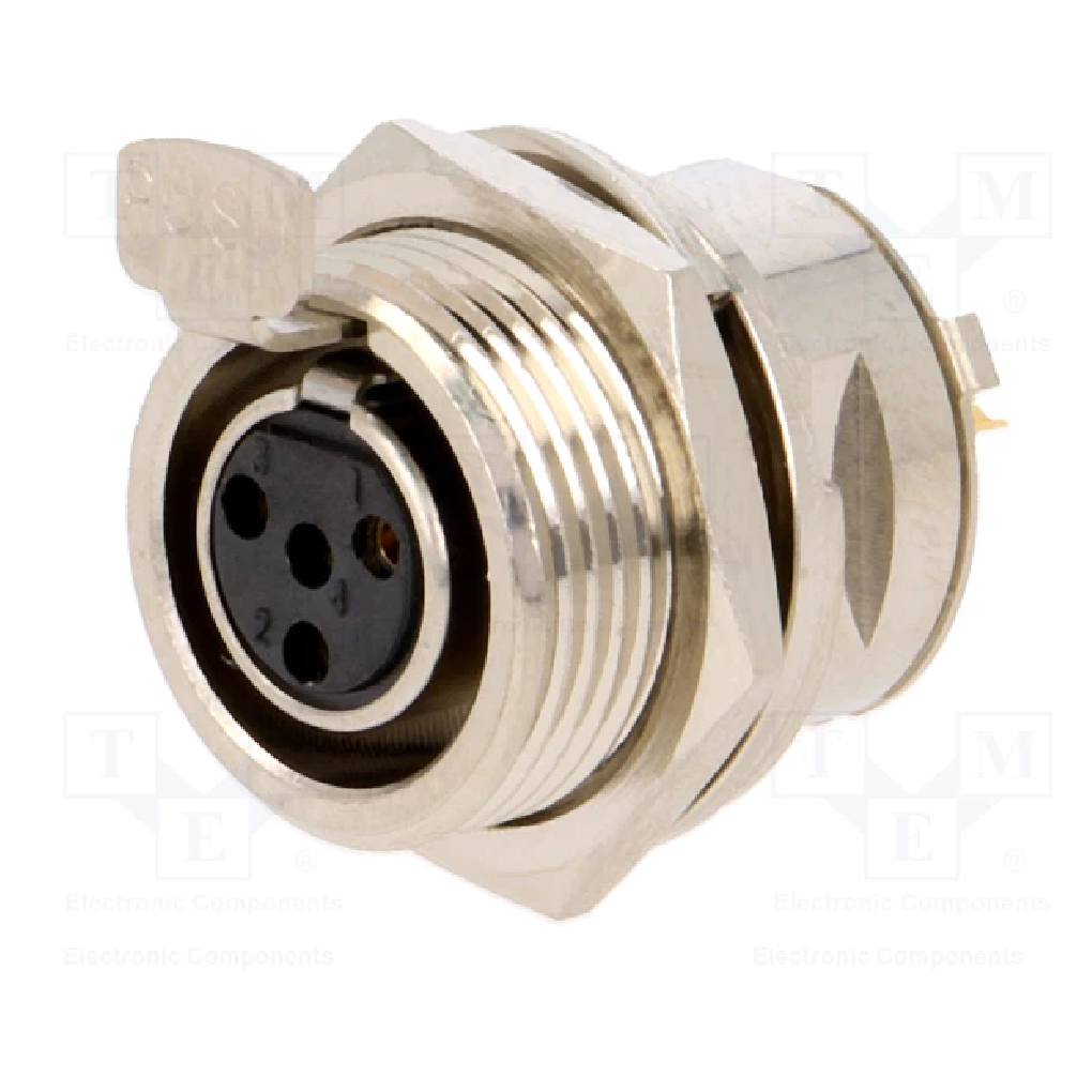 Plug; XLR mini; male; PIN: 3; for cable; soldering; straight | Mecsu.vn