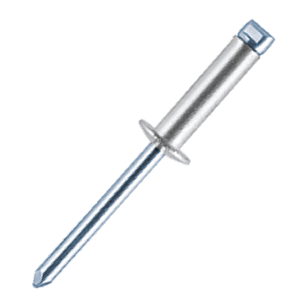 Rivet Nhôm Chân Thép OD1/8 x 1/4 | Mecsu.vn