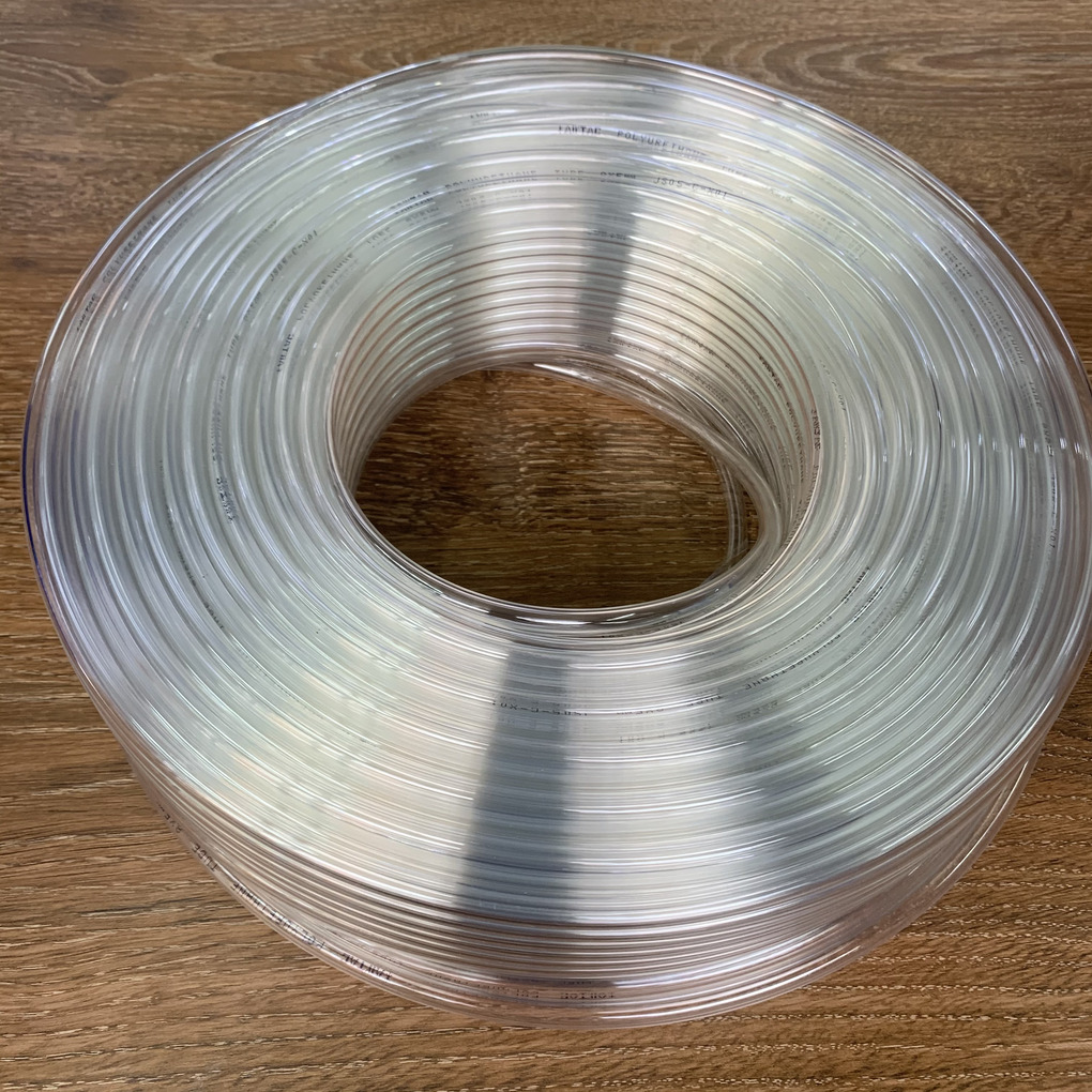 Dây Hơi Ống Khí Nén Phi 8 PU US98 8x5mm/1m Airtac Màu Trắng Trong US98A080050100MC | Mecsu.vn