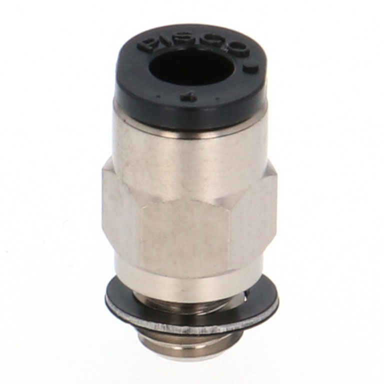 Đầu Nối Nhanh Khí Nén Dạng Thẳng Thân Lục Giác Ren Ngoài Pisco PC4-M6M | Mecsu.vn