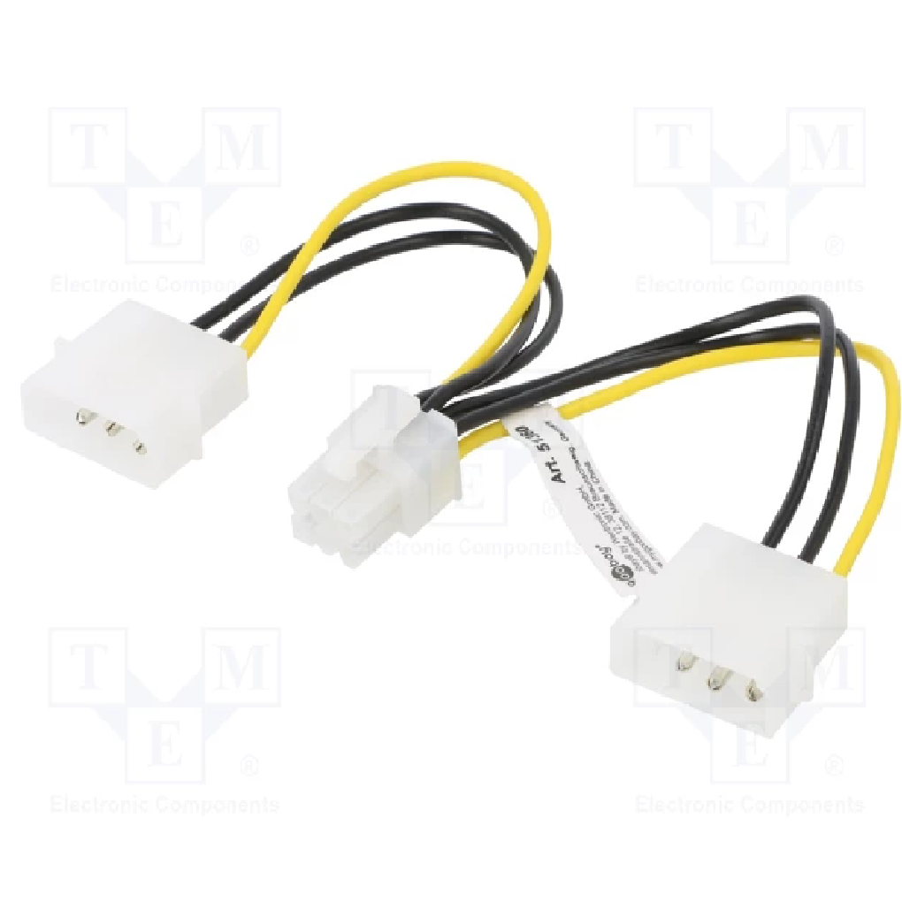 Transition: adapter; Molex female,SATA female | Mecsu.vn