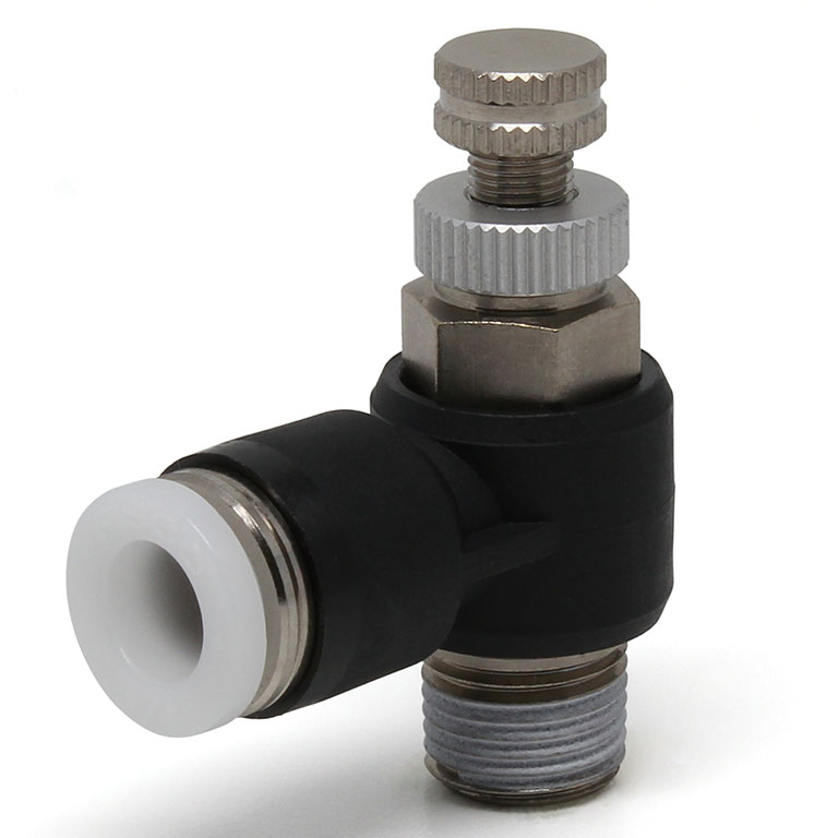 Van Tiết Lưu Khí Nén Chân Kim Pisco JNC1/4-N1U | Mecsu.vn