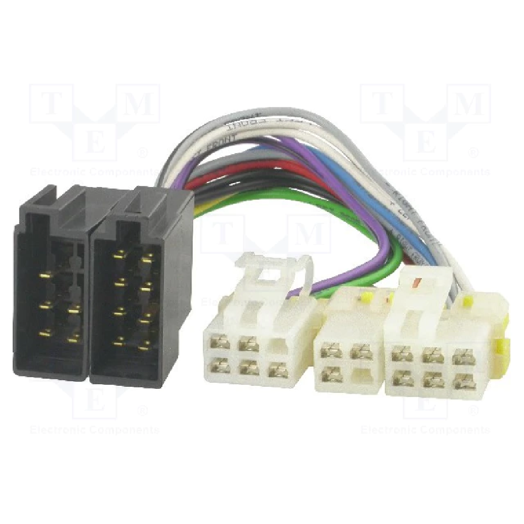 Connector; radio,ISO; Ford,Opel | Mecsu.vn