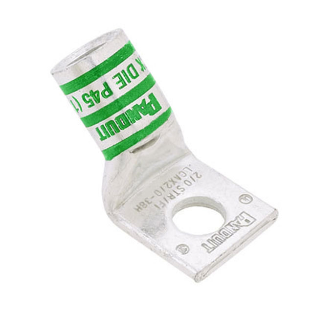 Đầu Cos Nối Cáp Điện 1 Lỗ Compression Lugs 45 Độ 1 AWG 1/4" Panduit ...