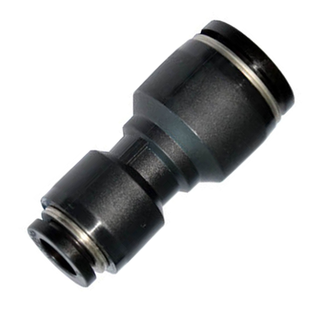 Đầu Nối Giảm Thẳng Khí Nén Phi 6 - 4 mm Đen Airtac PG6-4D | Mecsu.vn