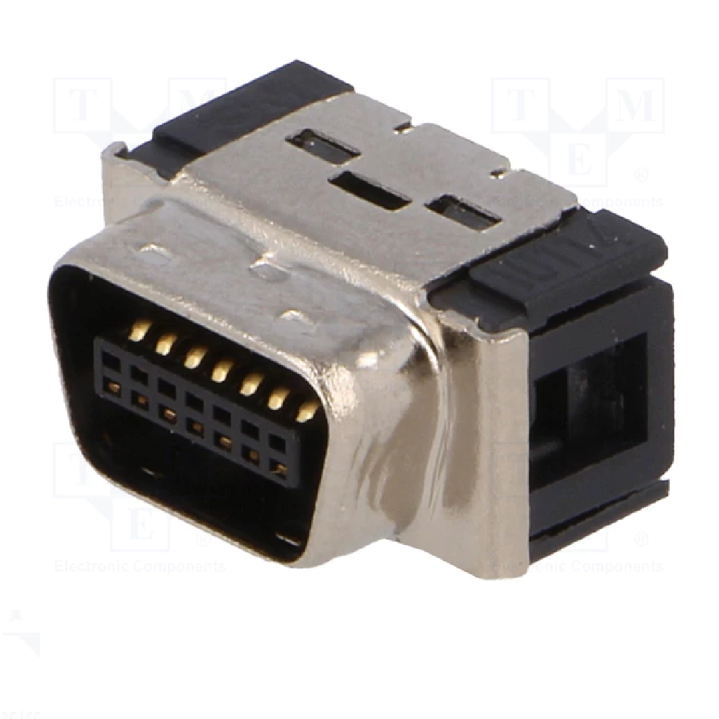 Connector: MDR; PIN: 26; shielded; Locking: latch; socket; female ...