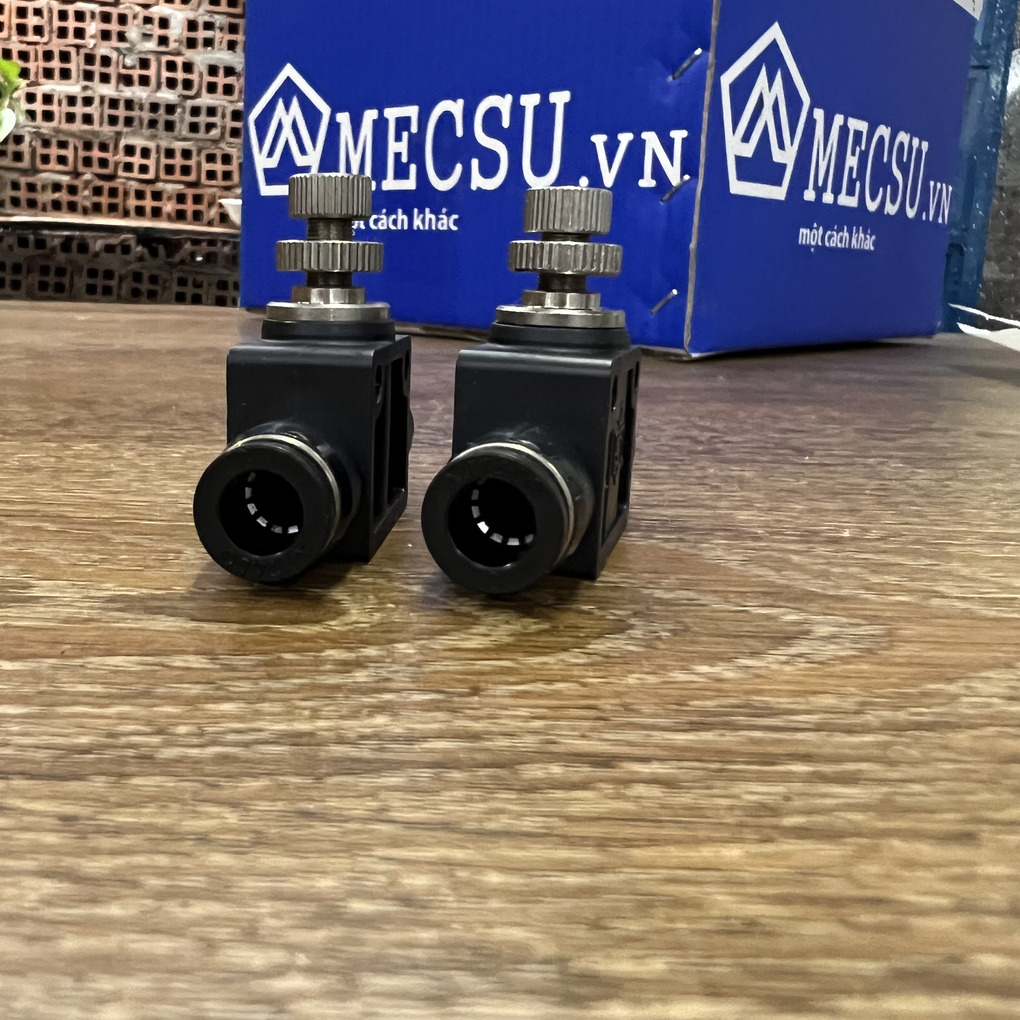 Van Tiết Lưu OD8 mm Đen Airtac PSA8D | Mecsu.vn