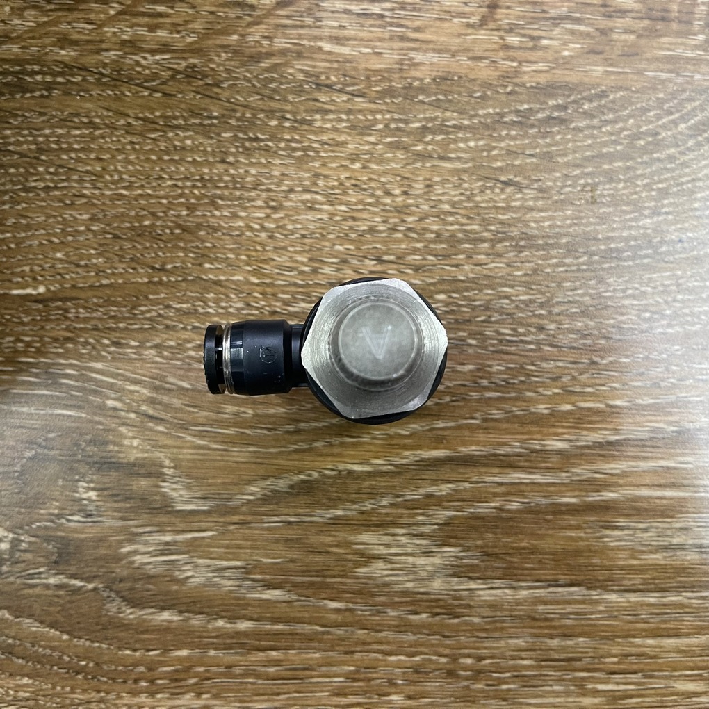 Van Tiết Lưu OD8 mm - PT1/2 Đen Airtac PSL804AD | Mecsu.vn