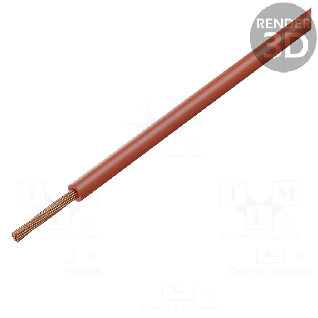 Wire; FLRY-B; stranded; Cu; 16mm2; PVC; red; 60V; 100m; Class: 5 | Mecsu.vn