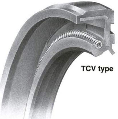 Phốt Chặn Dầu NOK TCV 24x40x8 mm, Nitrile (NBR) | Mecsu.vn