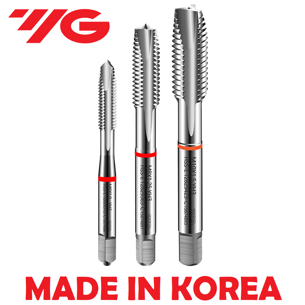 Mũi taro thẳng YG1 màu trắng HSS-EX M10 x 1.25 | Mecsu.vn