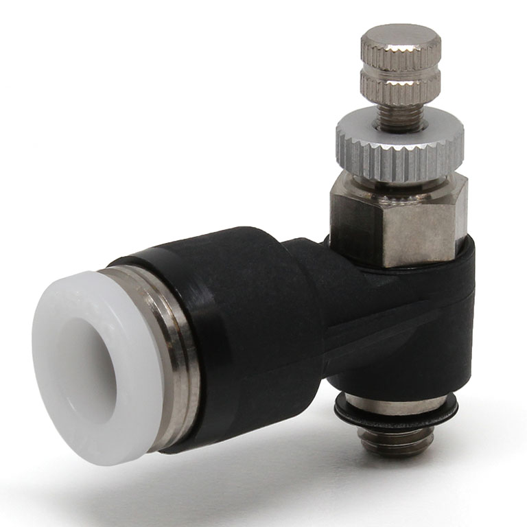 Van Tiết Lưu Khí Nén Chân Kim Pisco JNC1/4-M5 | Mecsu.vn