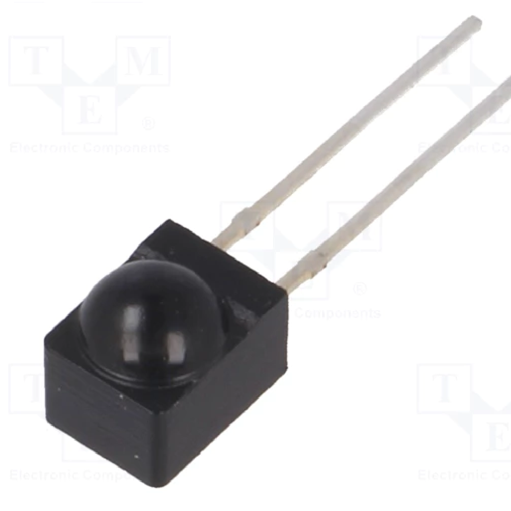 PIN IR photodiode; SMD; 940nm; 750~1050nm; 30°; flat; black | Mecsu.vn