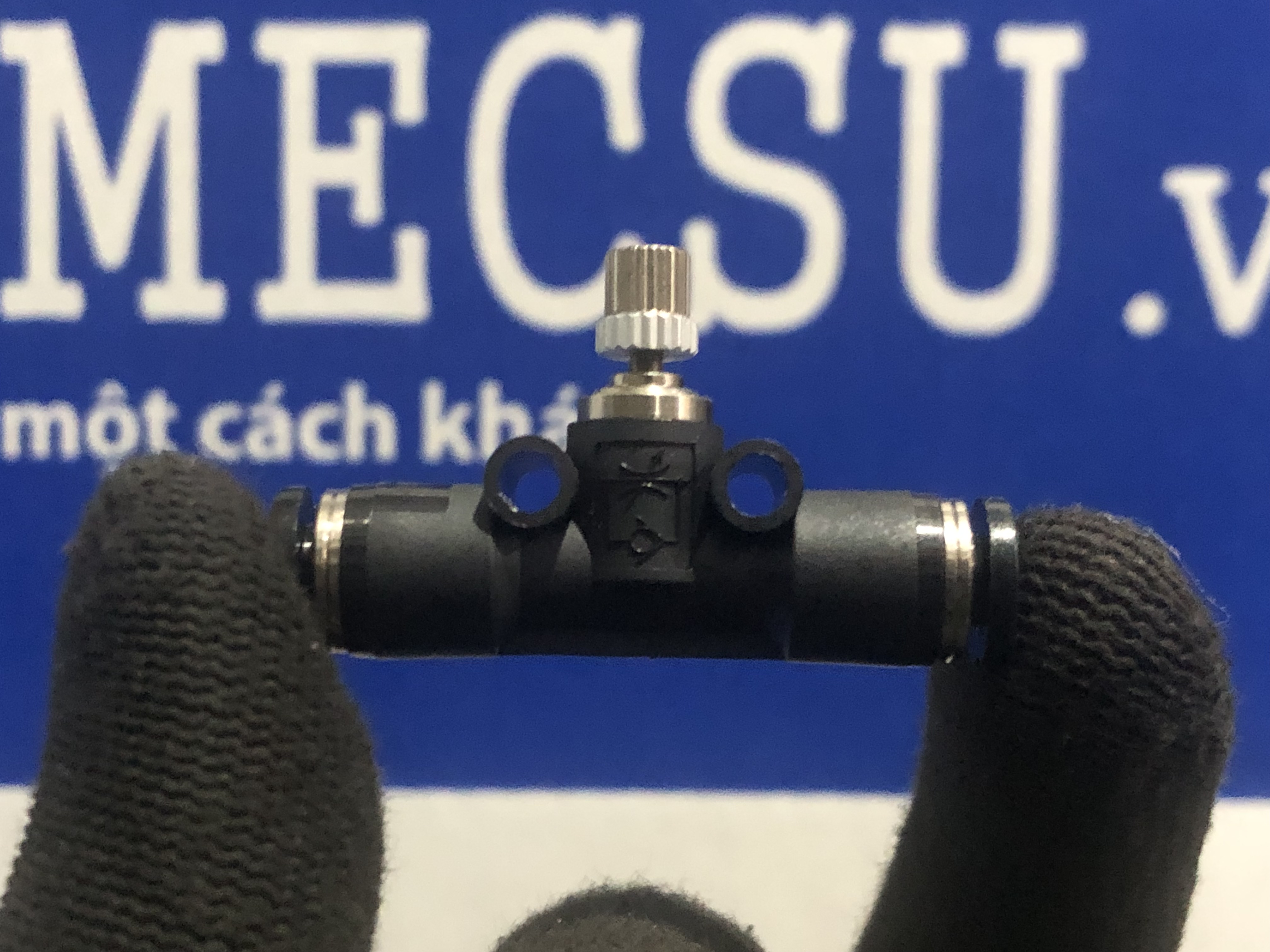 Van Tiết Lưu Khí Nén Thẳng OD 14mm Pisco JSMU4 | Mecsu.vn