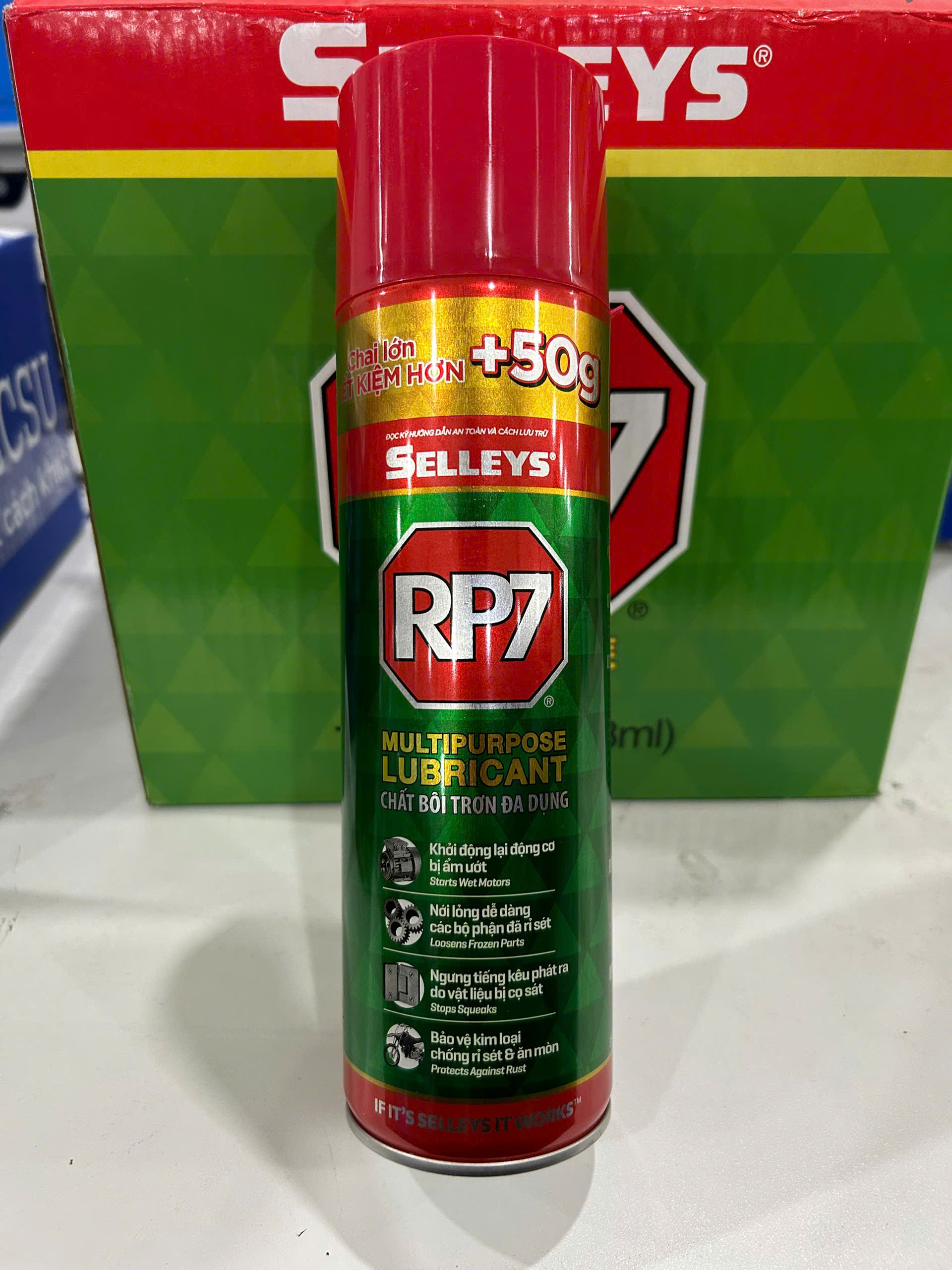 Thùng 12 Chai Dầu Chống Rỉ Sét Selleys RP7 (350g) | Mecsu.vn