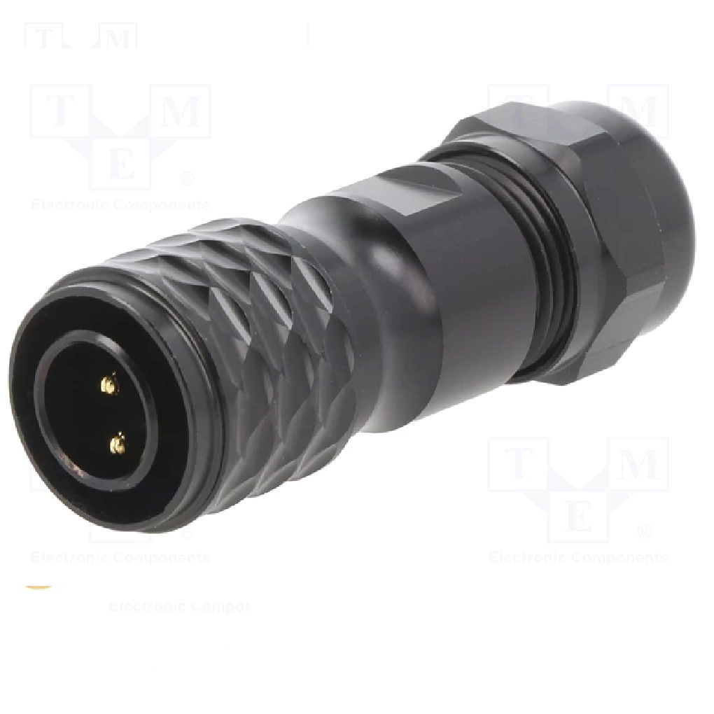 Plug; ST12; female; PIN: 9; IP67; 5 to 8mm; 3A; soldering; for cable ...