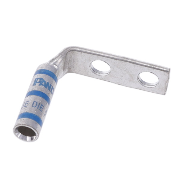 Đầu Cos Nối Cáp Điện 2 Lỗ Compression Lugs 90 Độ 6 AWG 1/4" Panduit ...