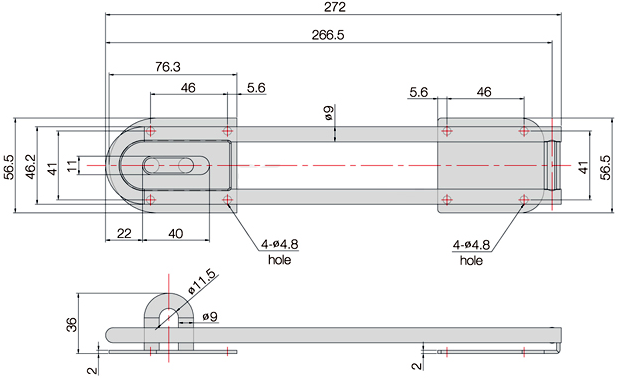 Rotary Hasp BY3-29 – TECH A.N.C
