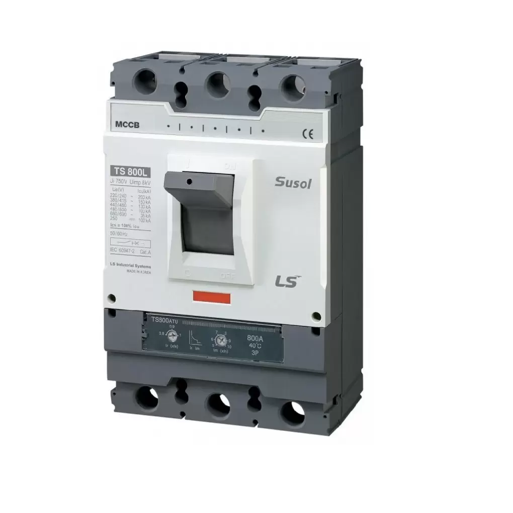 MCCB Susol 3 Pha 100A 50KA LSTS100N FTU100 3P | Mecsu.vn