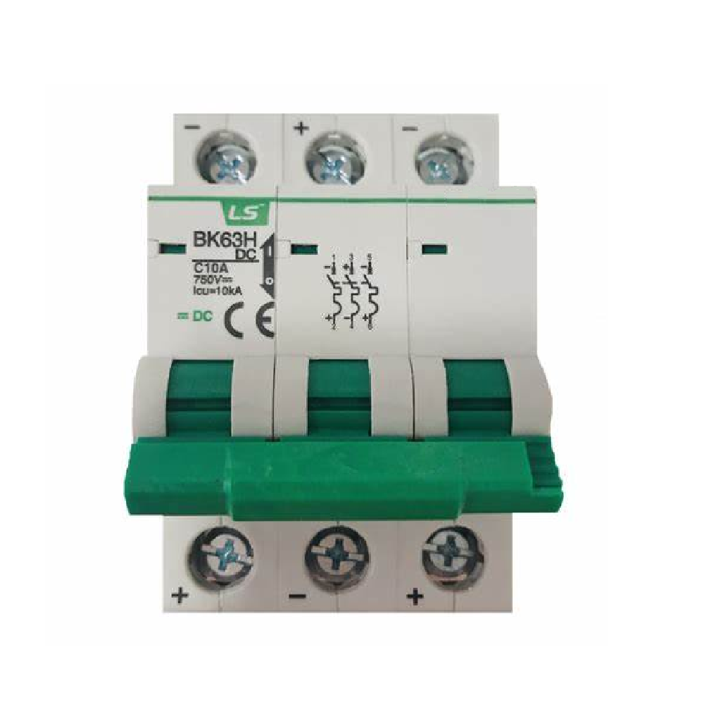 MCB DC 3P 32A 10KA 750VDC LS BK63H-DC | Mecsu.vn