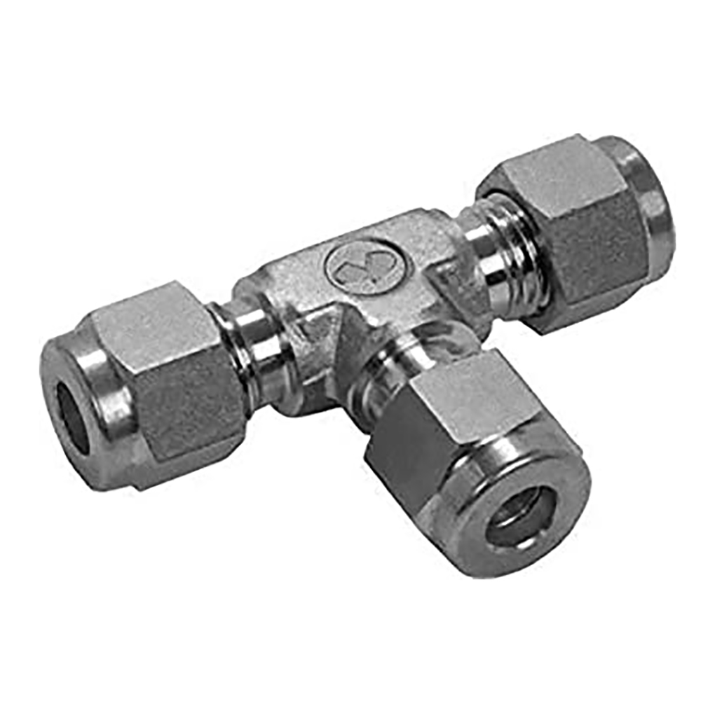 Fujikin TEE SUS316 V-Lok Tube Fitting OD 6mm VUWT-6 | Mecsu.vn