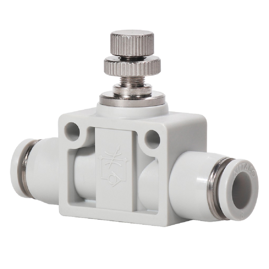 Van Tiết Lưu OD8 mm Xám Airtac PSA8 | Mecsu.vn