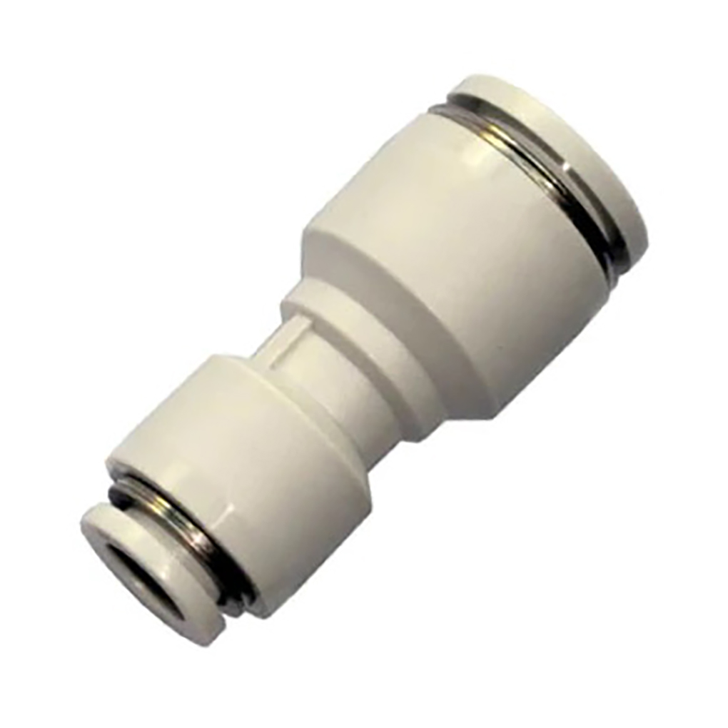 Đầu Nối Giảm Thẳng Khí Nén Phi 12 - 10 mm Xám Airtac PG12-10 | Mecsu.vn