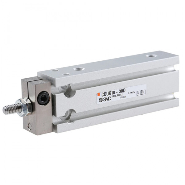 Xilanh Khí Nén Nhỏ Gọn Ø10x25 SMC Tác Động Kép CDUK10-25D | Mecsu.vn
