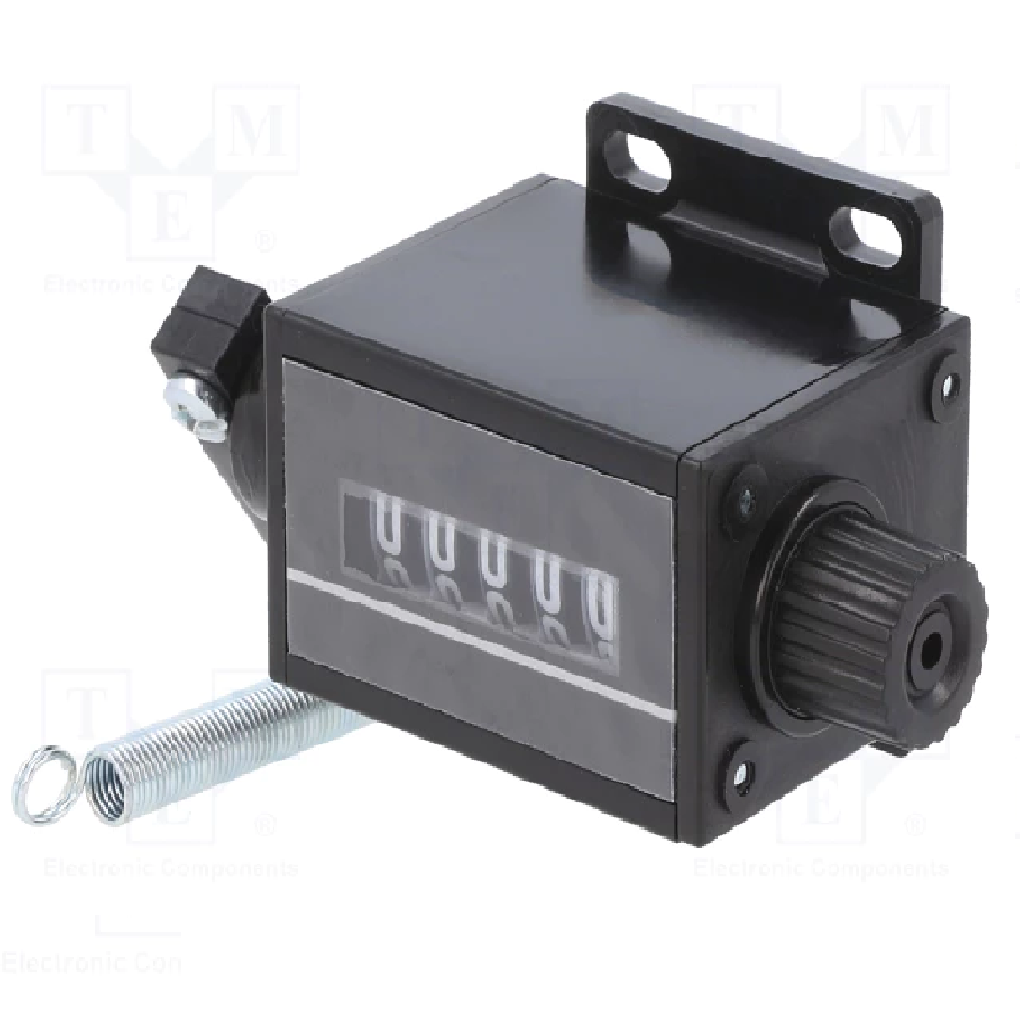 Counter electromechanical mechanical indicator time/pulses | Mecsu.vn