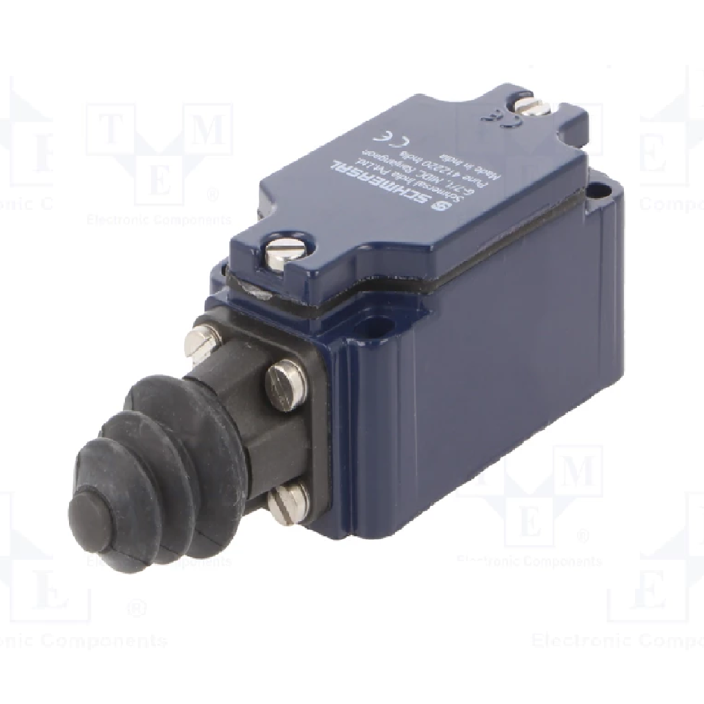 Limit switch angled lever with rollerplastic roller Ø20mm | Mecsu.vn