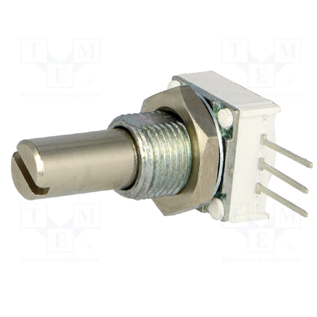 Potentiometer: shaft; single turn; 10kΩ; 500mW; ±20%; linear | Mecsu.vn