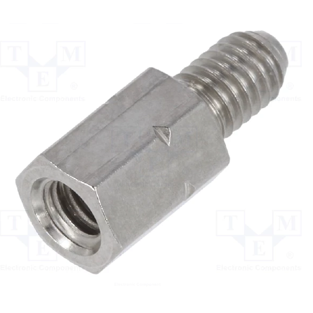 Set of angle brackets for D-Sub; M3; Kit: 2 angle brackets | Mecsu.vn