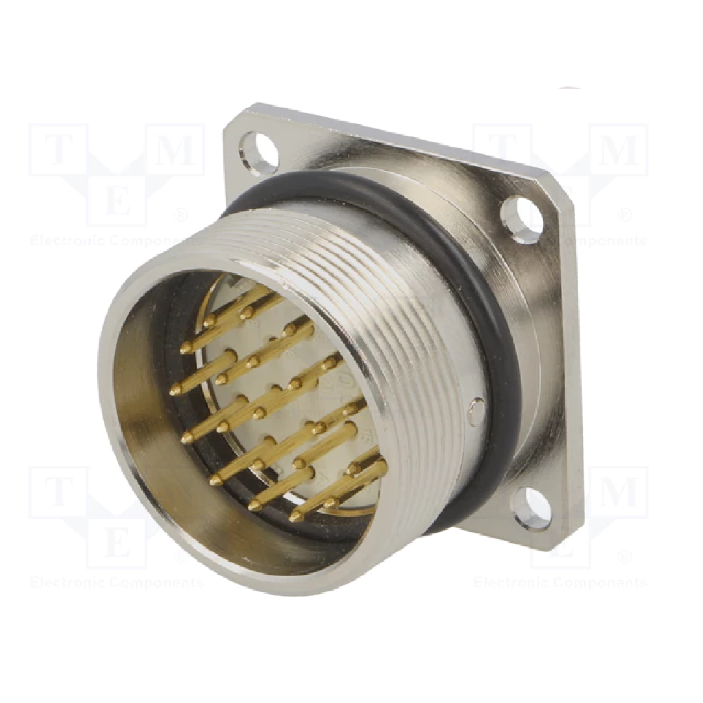 Connector: M27; ZYLIN; socket; female; soldering; PIN: 26; IP67; 1mm2 ...