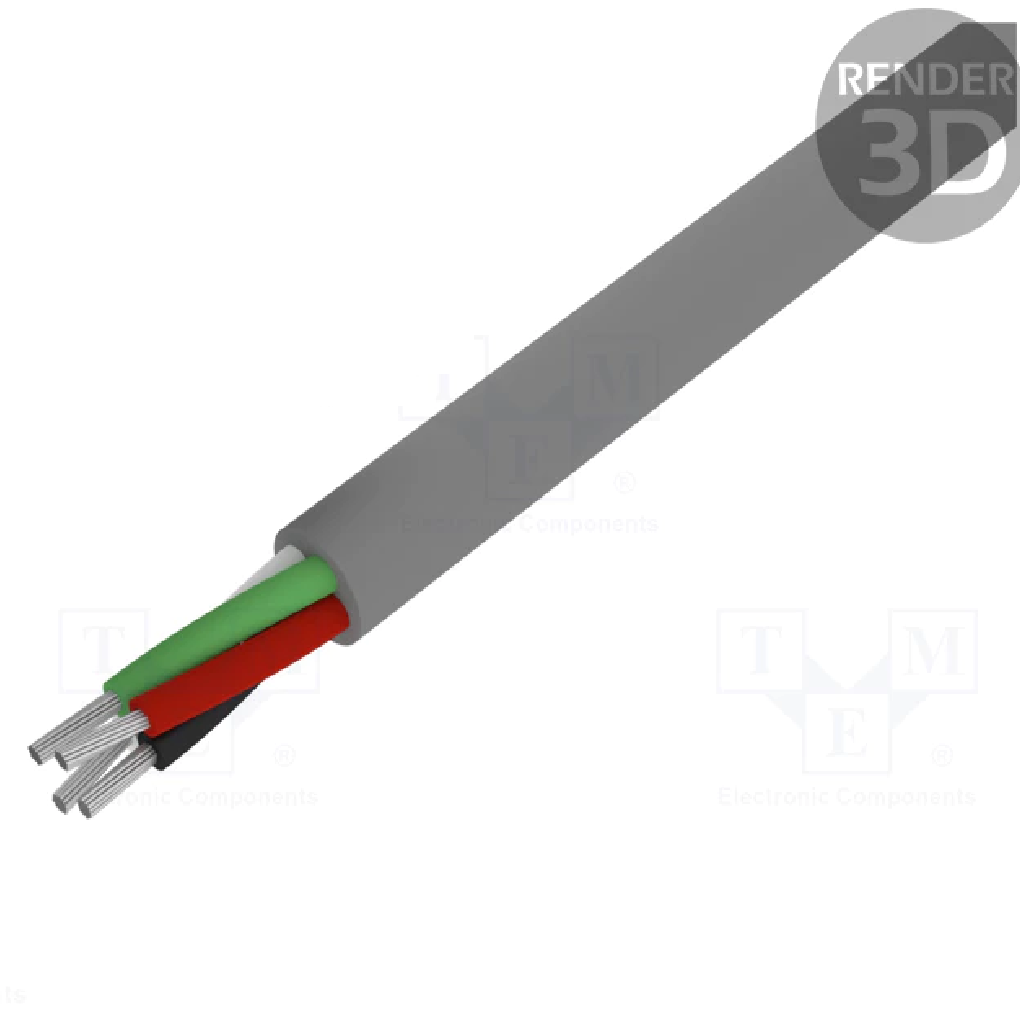 Wire; JZ-600; 5G6mm2; unshielded; 600V,1kV; Cu; stranded; black | Mecsu.vn