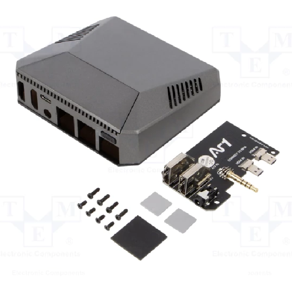 Enclosure: for computer; Arduino Uno; ABS,polycarbonate; grey | Mecsu.vn