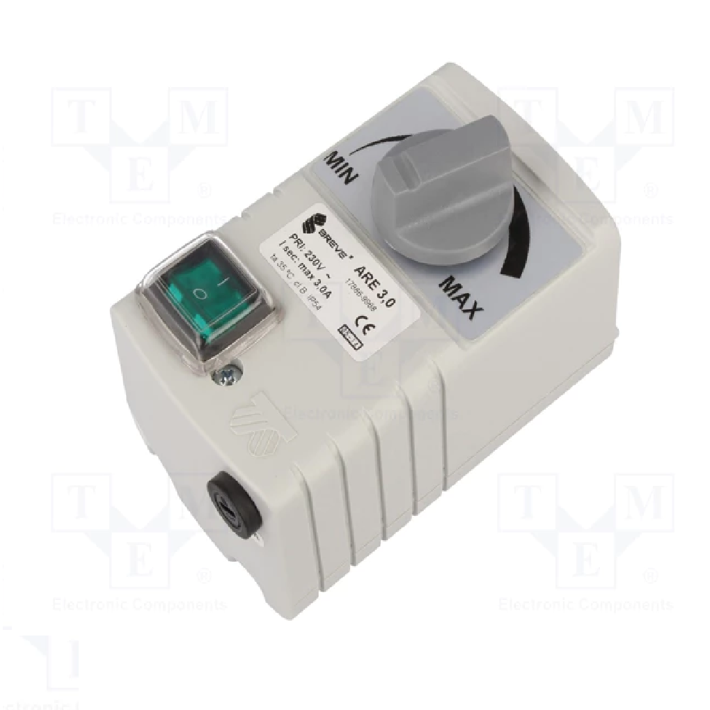 Regulator; speed; 230VAC; 1-phase fun motors speed control; IP54 | Mecsu.vn