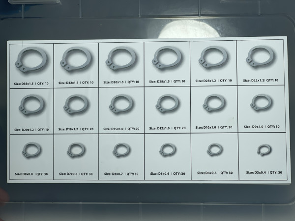 Hộp Vòng Phe Gài Trục Thép 65Mn DIN471 370 Chi Tiết 18 Size Từ D3-D35 ...