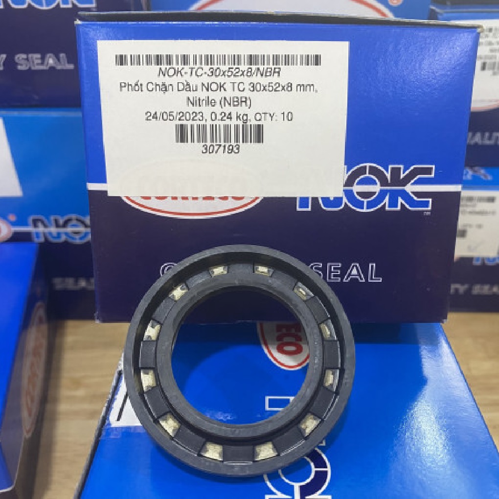 Phốt Chặn Dầu NOK TC 30x52x8 mm, Nitrile (NBR) | Mecsu.vn