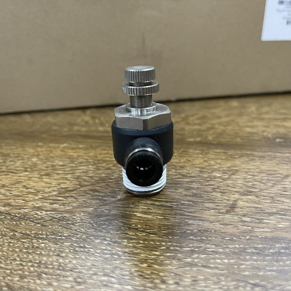 Van Tiết Lưu OD8 mm - PT1/2 Đen Airtac PSL804AD | Mecsu.vn