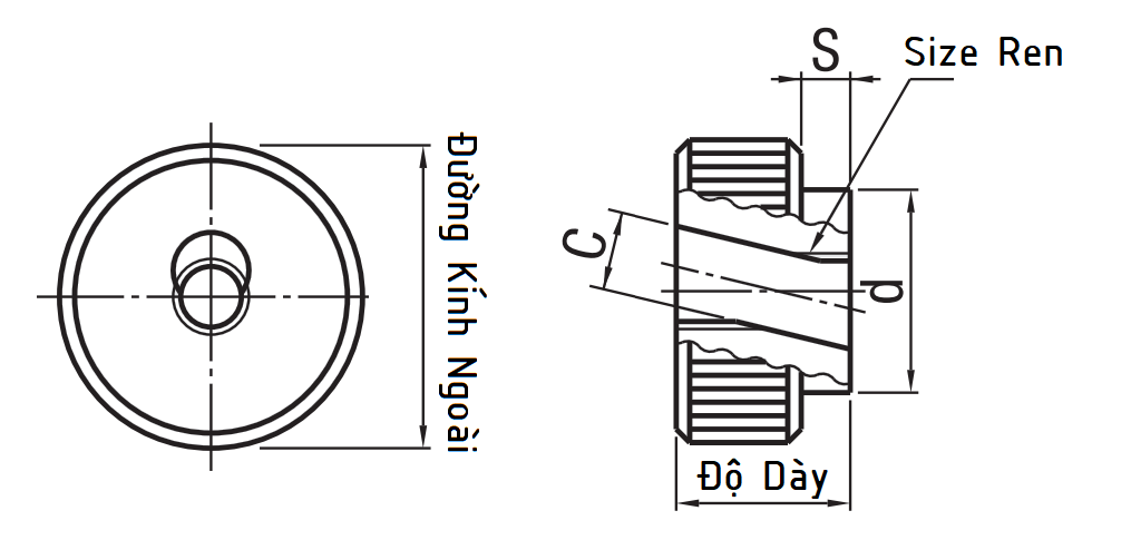 Quick-Lock Nuts D30 QCN30 | Mecsu.vn