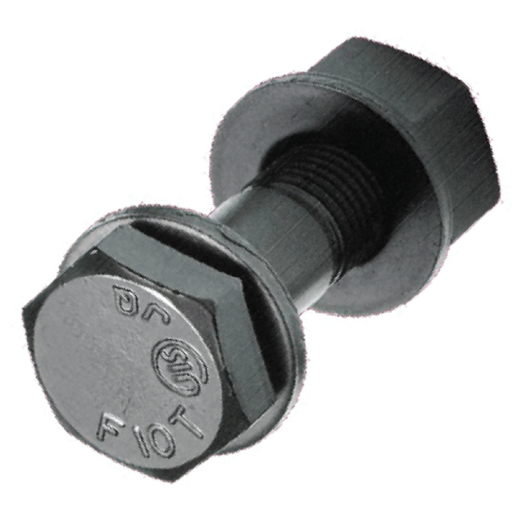 Bulong Cường Độ Cao Thép Đen F10T M16x40 Ren Lửng (1 Tán + 2 Lông Đền ...