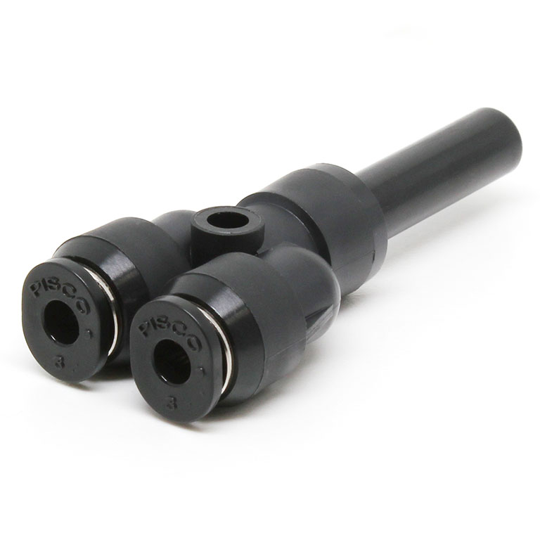 Đầu Nối Nhanh Khí Nén Giữa Ống Khí Và Fitting Dạng Nối Giảm Chữ Y Pisco PWJ6-3M | Mecsu.vn